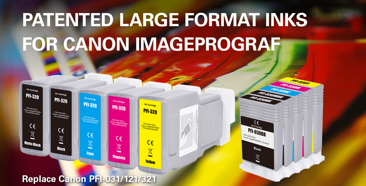 G&G Offers Patented Large Format Inks for Canon imagePROGRAF TM Series
