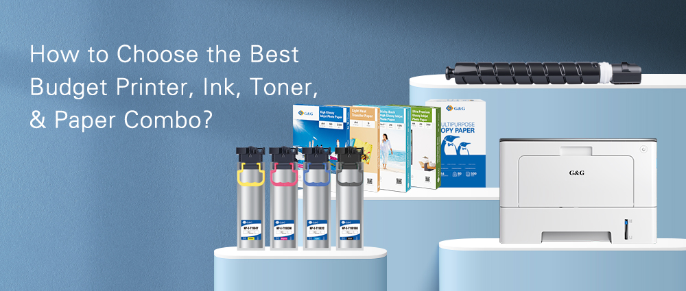 How to Choose the Best Budget Printer, Ink, Toner, & Paper Combo?