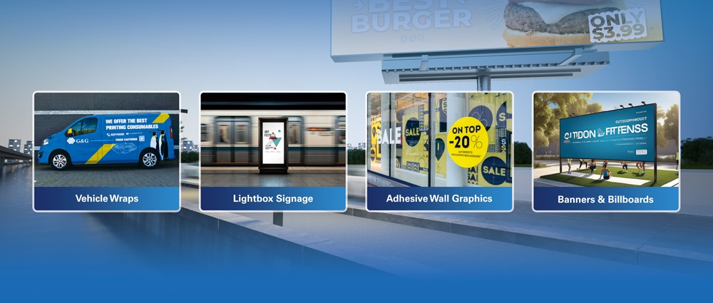 Unlock Endless High-Impact Outdoor Signage Printing with G&G - Products ...