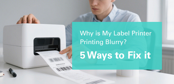 Why is My Label Printer Printing Blurry? 5 Ways to Fix it